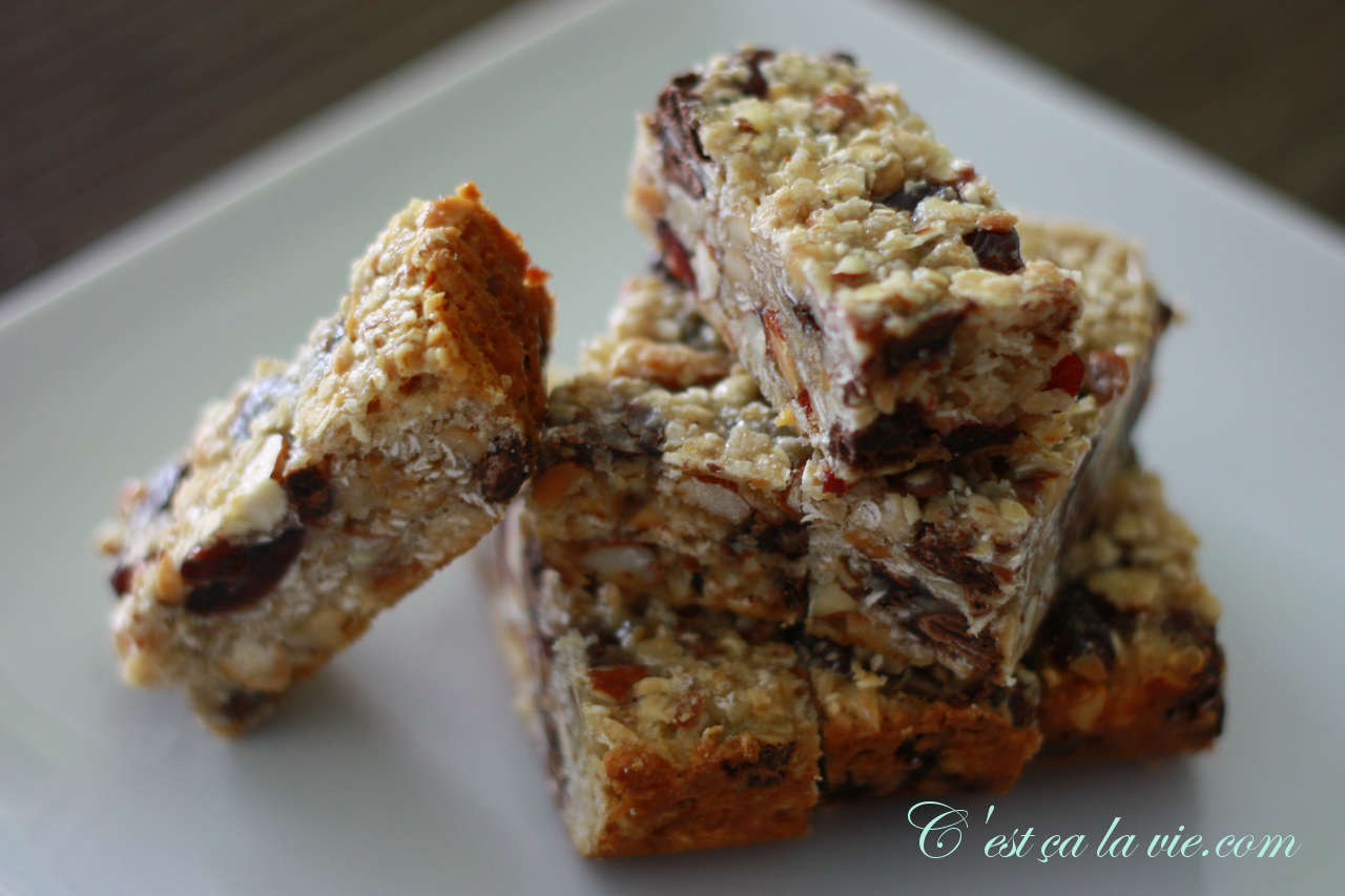 Recette de barres tendres maison - C'est ça la vie